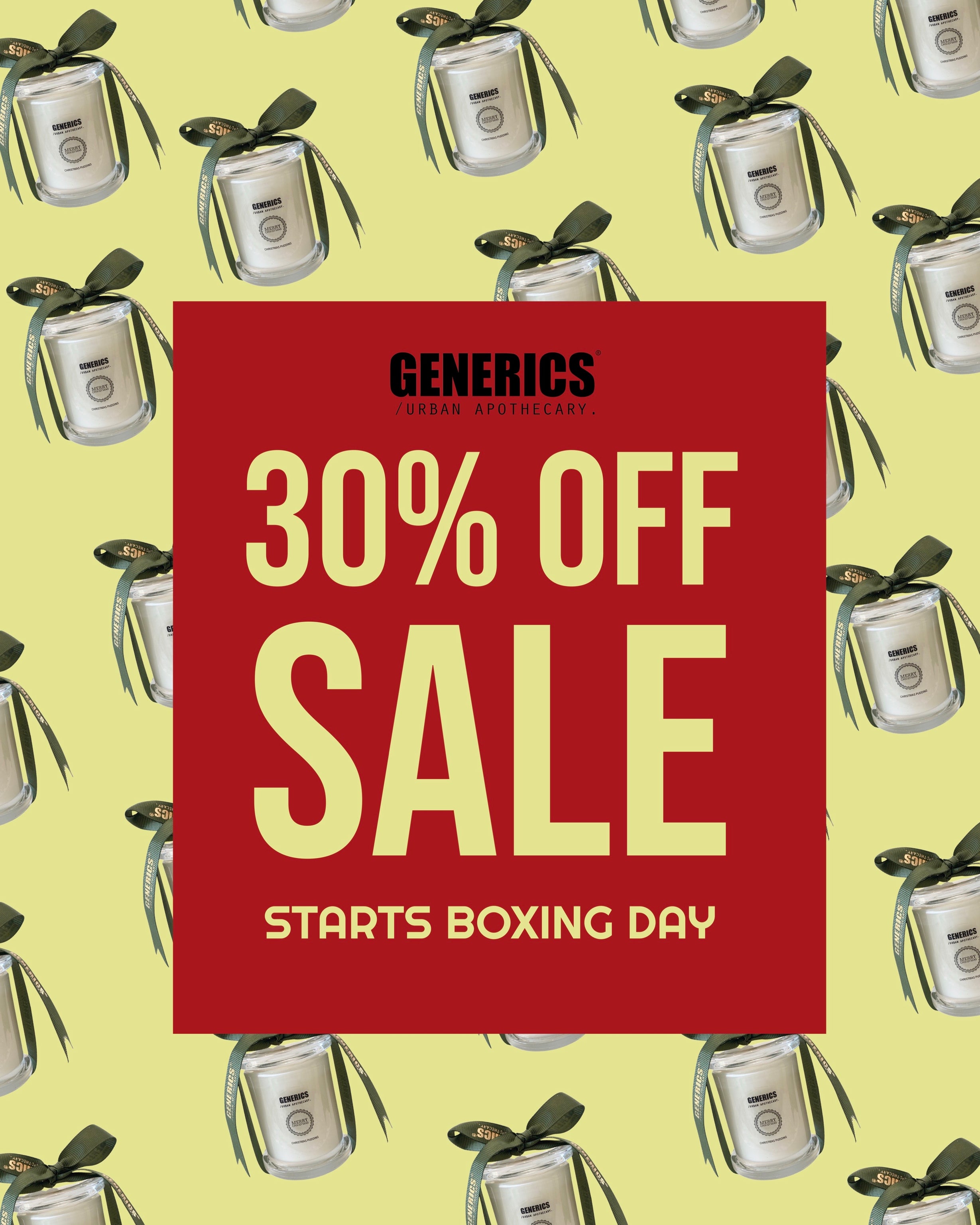 GENERICS Urban Apothecary - Illuminate towards a better future