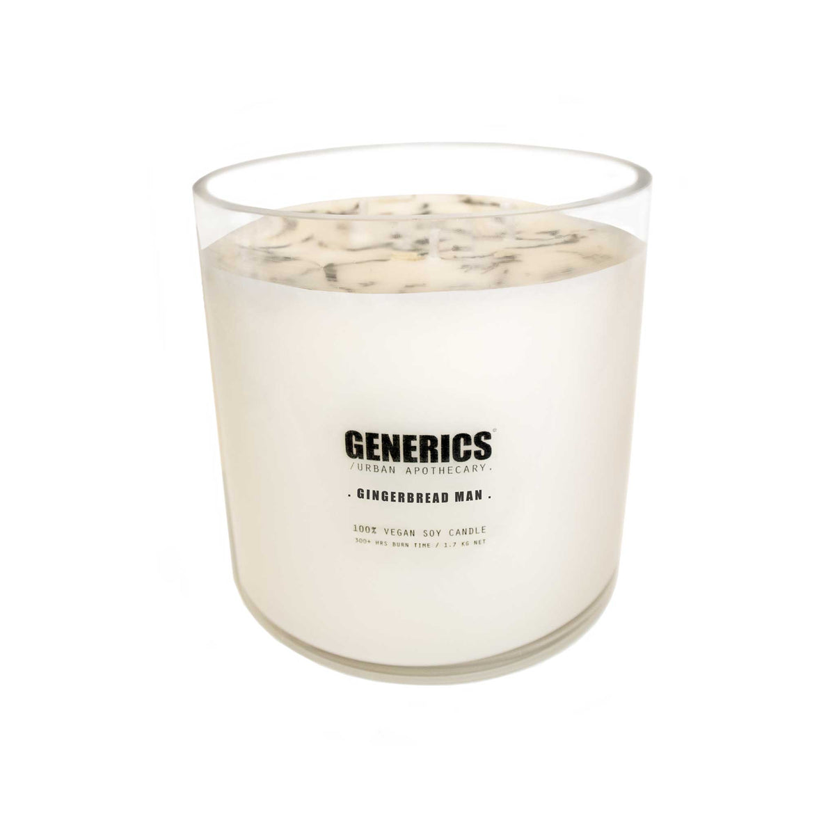 Gingerbread Man Refillable Vegan Candle by Generics Urban Apothecary ...