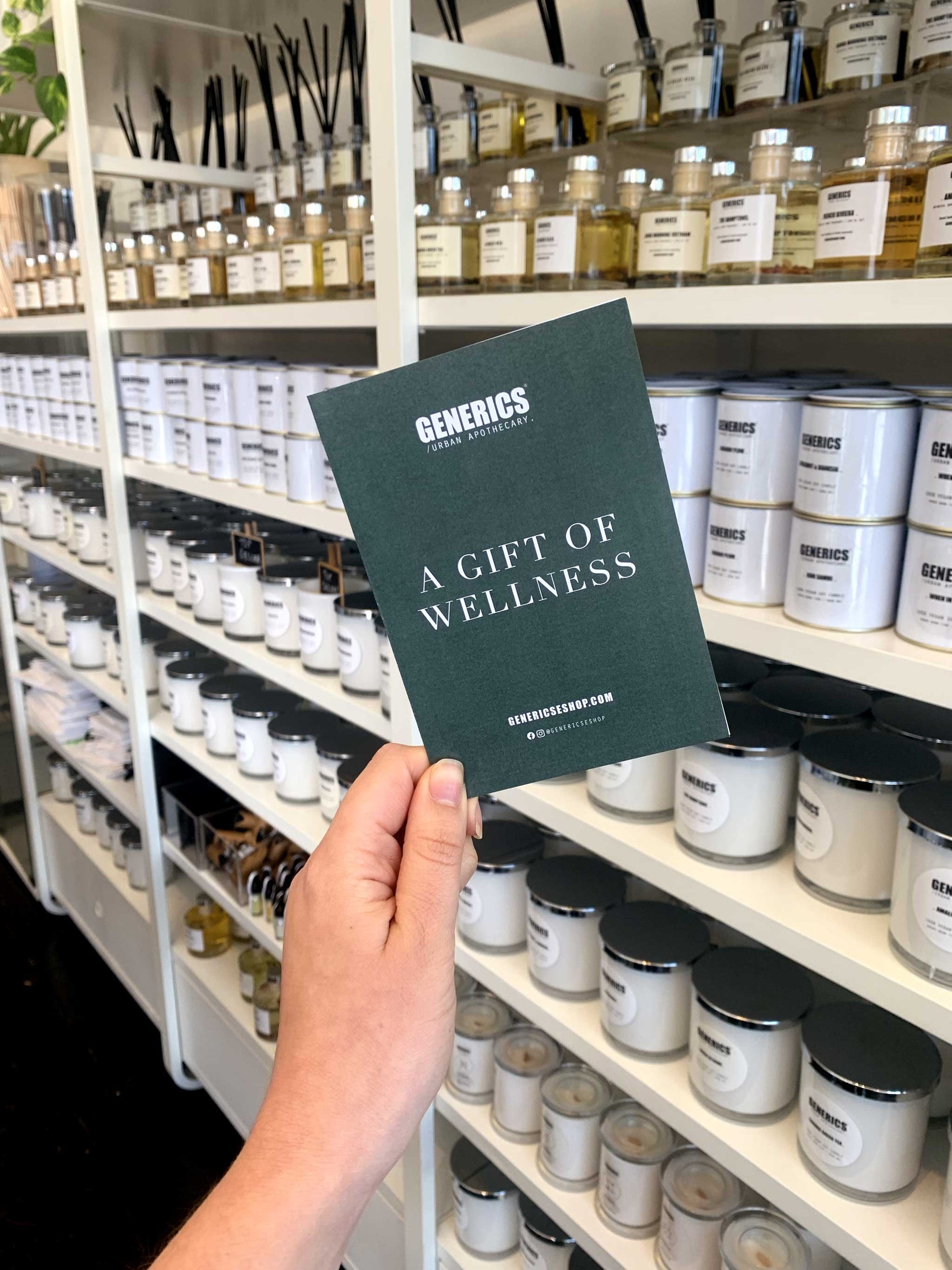 Gift Card by GENERICS Urban Apothecary.