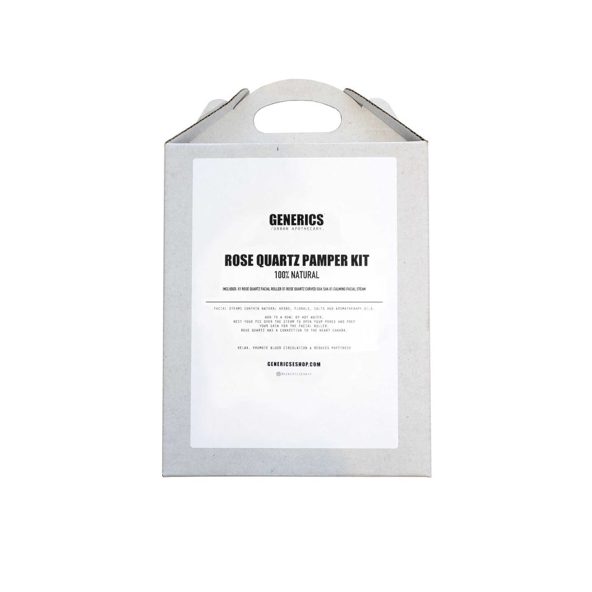 Rose Quartz Pamper Gift Set by Generics Urban Apothecary.– GENERICS ...